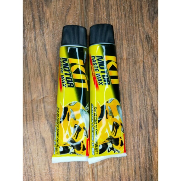Jual KIT MOTOR PASTE WAX ORIGINAL KUNING 60 GRAM kit pengkilat cat body ...