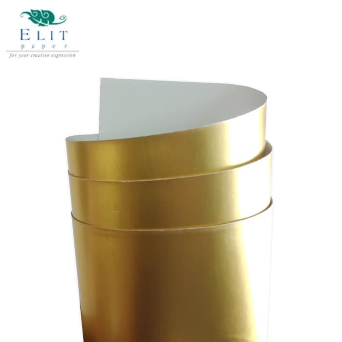 Jual Kertas Fancy Paper Karton Emas 275 GSM - 79cm x 109cm | Shopee ...