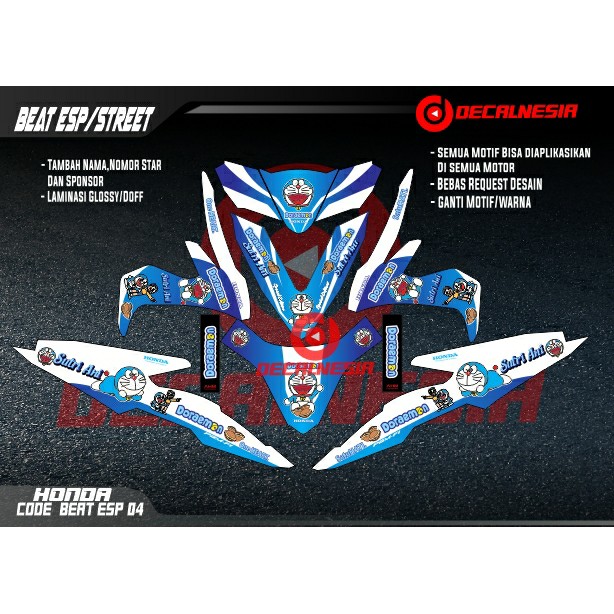 Jual Decal Stiker Beat Street/Decal Beat ESP/Decal Beat Street/Stiker ...