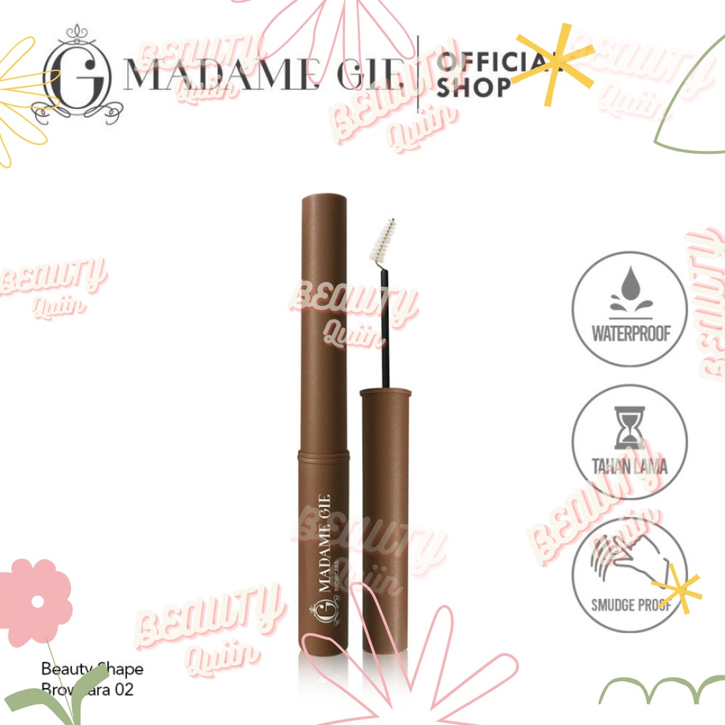 Jual [ BEAUTY ] Madame Gie Beauty Shape Browcara Brow Mascara - MakeUp ...