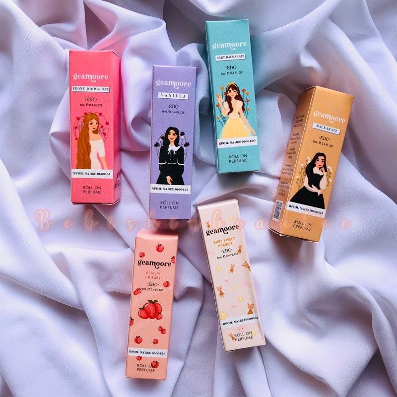 Jual GEAMOORE Inspired Parfume Roll On 6ml ( MODEL ROLL ON / KECIL ...