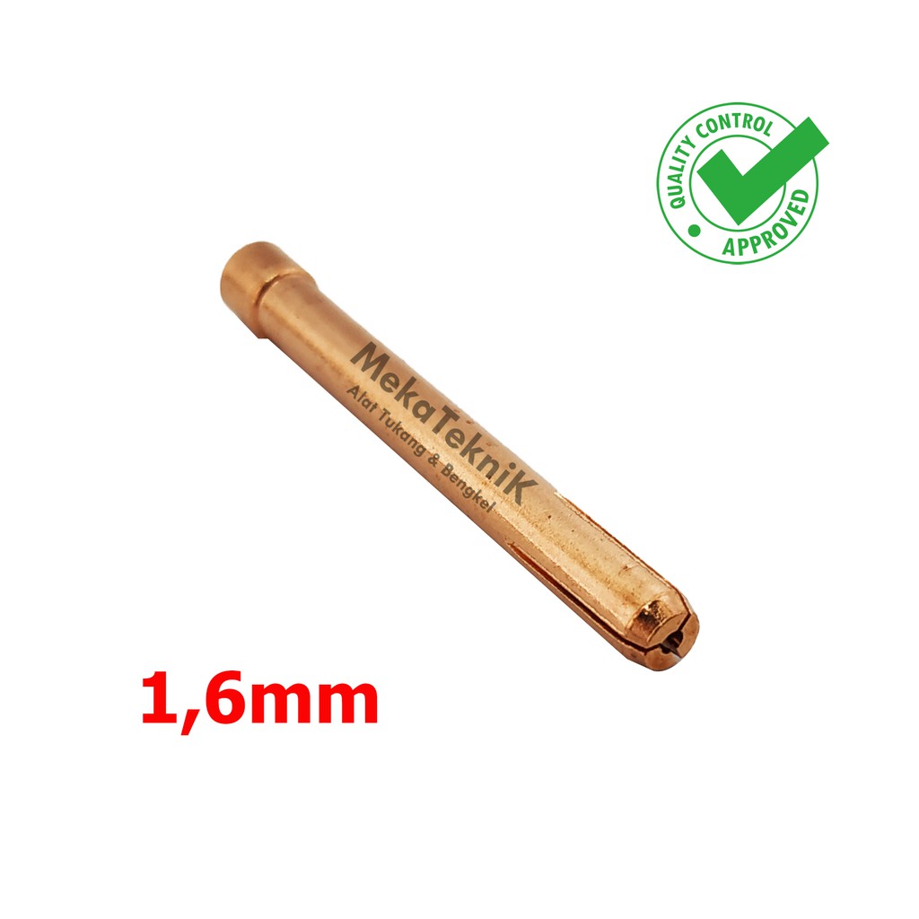 Jual COLLET 1,6MM / COLLET ARGON / COLLET TIG TORCH | Shopee Indonesia