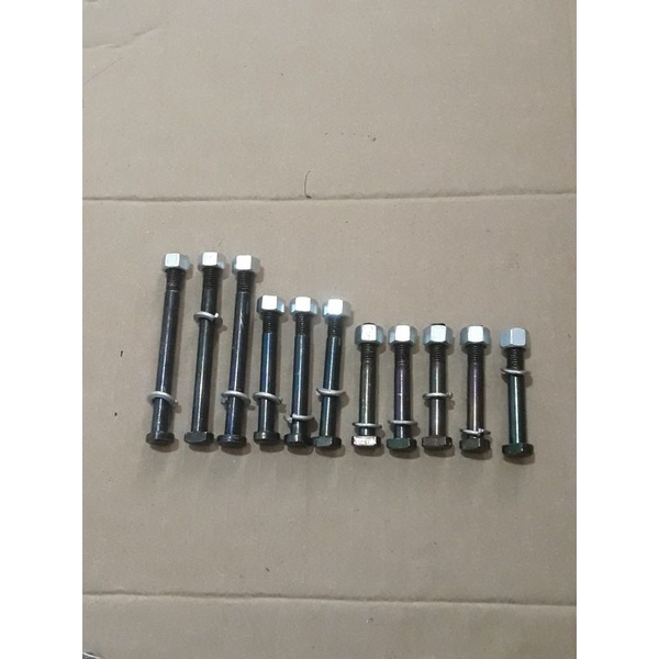 Jual baut baud set untuk mesin crankcase vespa smallframe darling spesial pts 90cc 100cc ...