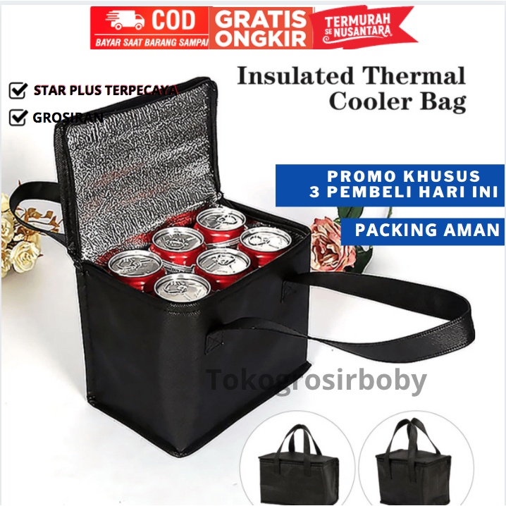 Jual Tas Pendingin Big Size Makanan dan Minuman Portable Cooler Bag Box ...