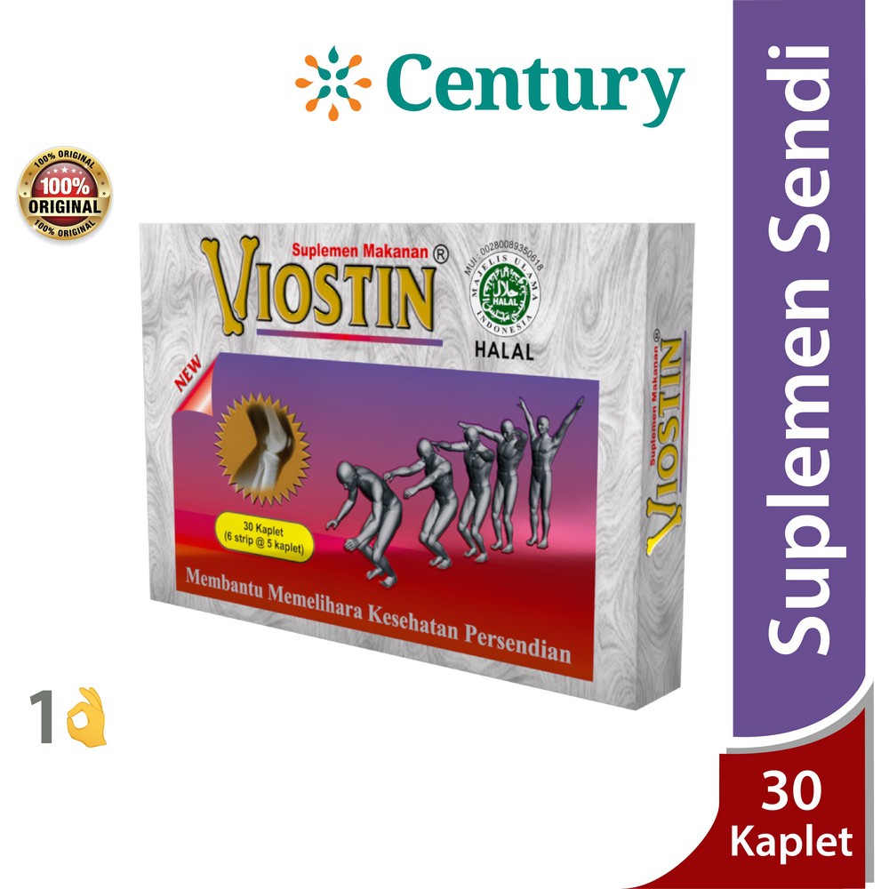 Jual Viostin 30 Kaplet / Suplemen / Sendi / Suplemen Tulang / Suplemen ...