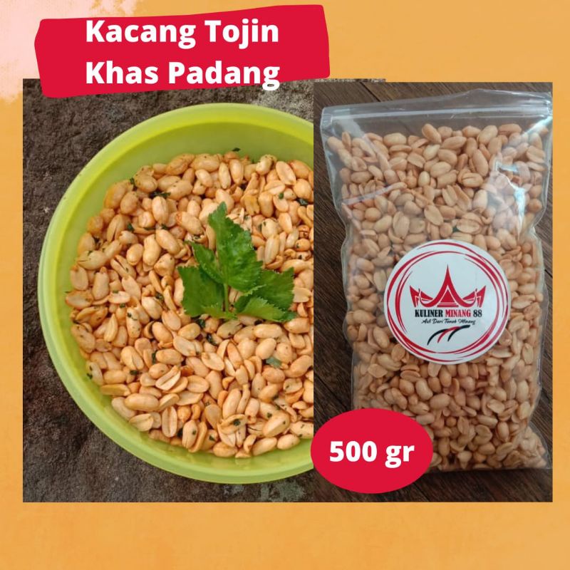 Jual KACANG TOJIN SANTAN/KACANG BAWANG PADANG~MADE BY ORDER | Shopee ...