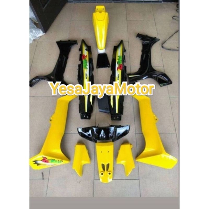 Jual BODY HALUS YAMAHA F1ZR WARNA KUNING HITAM PLUS STICKER (BARU ...