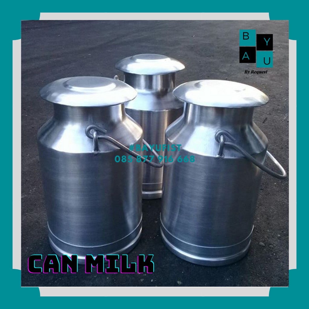 Jual KEN SUSU, MILK CAN, CAN MILK 5 LT HANDMADE | Shopee Indonesia