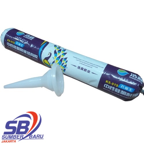 Jual HANDSOM LEM Silicone Sealent Kaca Acetic Silen Lem Sosis Bostik ...