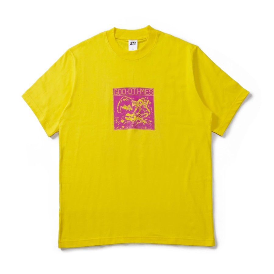 Jual LEAF - TSHIRT SUB POP BOOTLEG - YELLOW | Shopee Indonesia