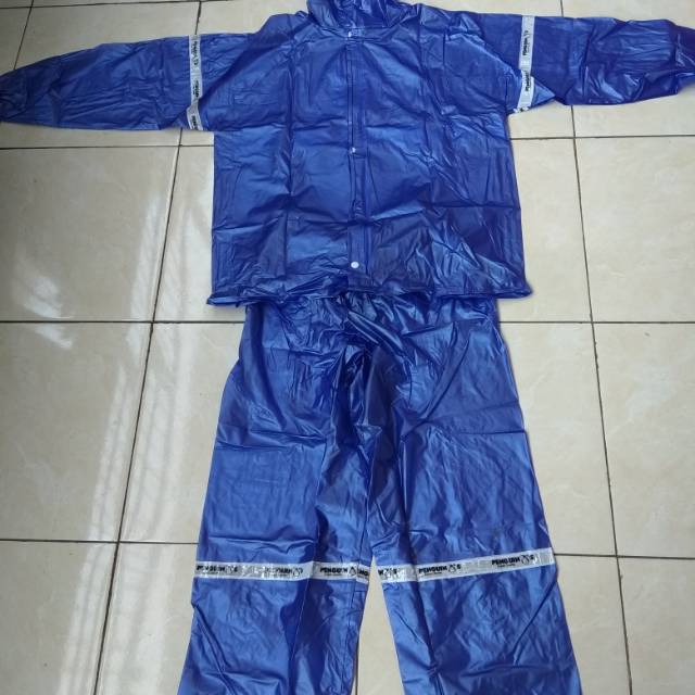 Jual Grosir jas hujan penguin penguins rambo jaket celana size xl ...