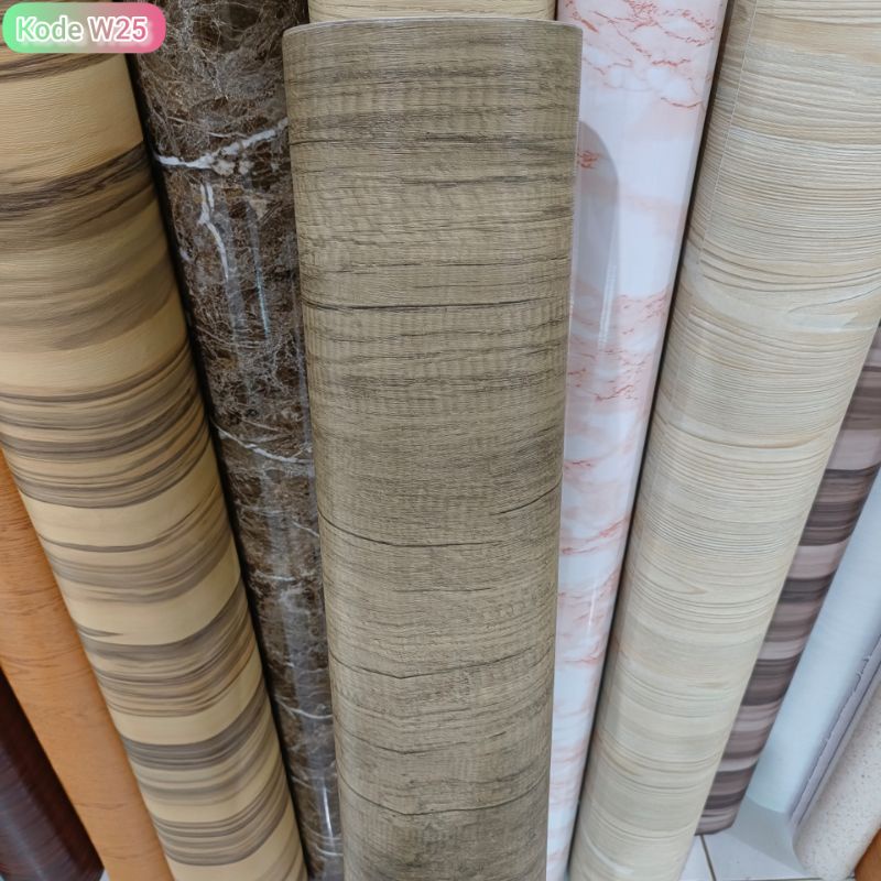 Jual Wallpaper Dinding Lantai Dapur Lantai Meja Pintu Bahan TEBAL ...