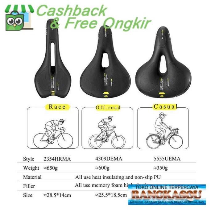 Jual Jual Selle Royal Jok Sadel Sepeda Kulit Soft Pad Casual Style ...