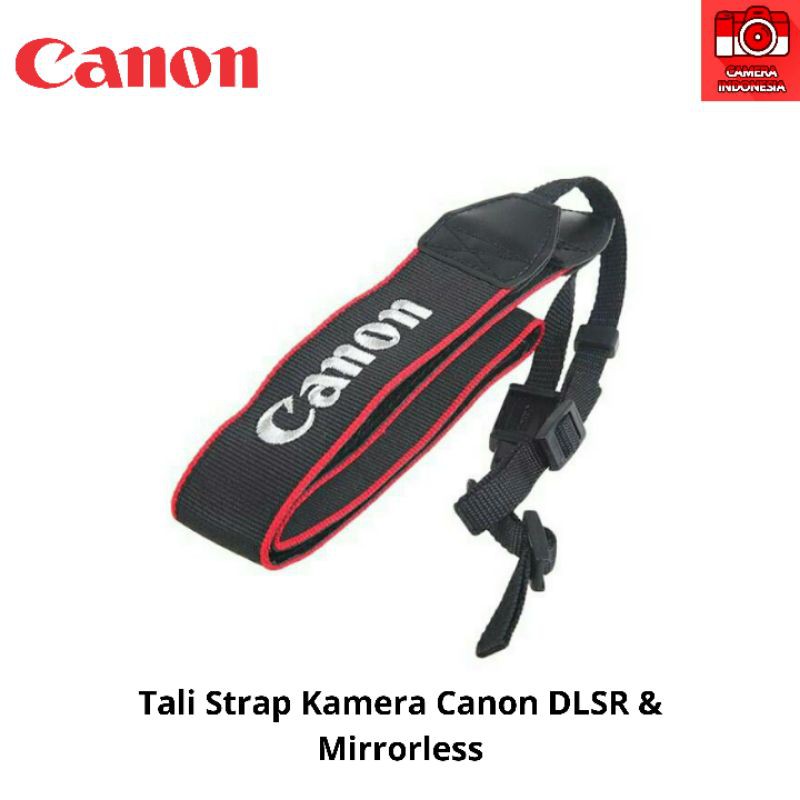 Jual Tali Strap Kamera Canon DSLR Mirrorless Model Bordir | Shopee ...