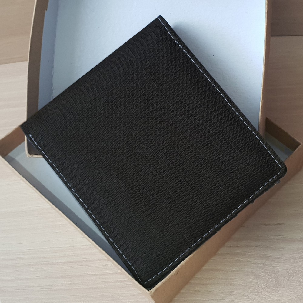 Jual [BAG AND TRAVEL] Dompet Pria Kanvas Nilon Tebal 88C03 + BOX Dompet ...