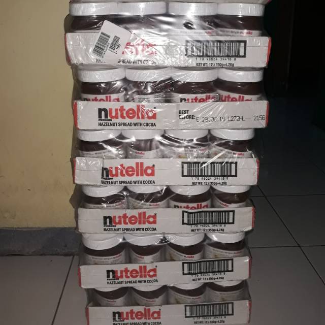 Jual Nutella spread choco hazelnut 350gr | Shopee Indonesia