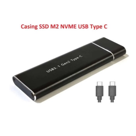 Jual CASING M.2 NVME SSD USB TYPE C TO TYPE C HIGH SPEED | Shopee Indonesia