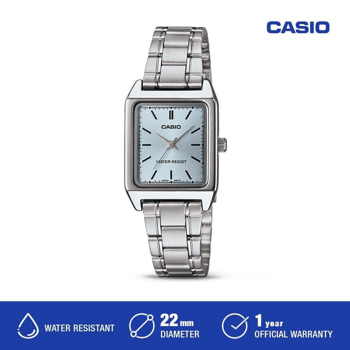 Jual Casio Jam Tangan Wanita LTP-V007D-2EUDF | Shopee Indonesia