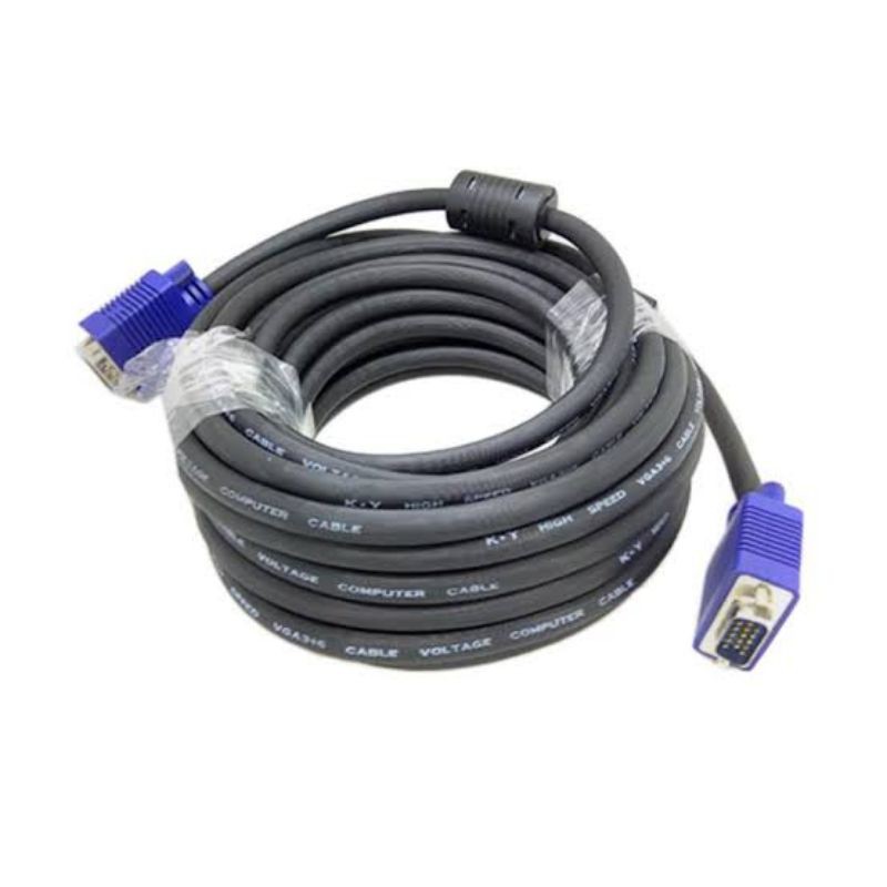 Jual Kabel VGA 10M / VGA 10M / VGA 10 Meter / Cable VGA | Shopee Indonesia