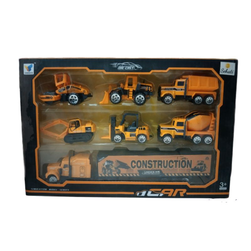 Jual Construction car 7 mobil berat bahan bangunan | Shopee Indonesia