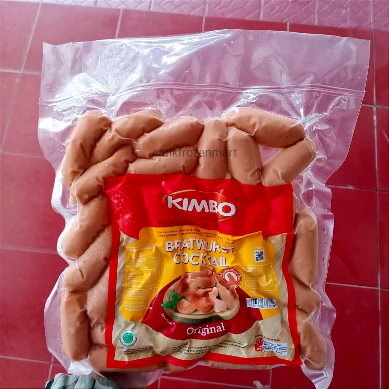 Jual Kimbo Sosis Bratwurst Cocktail 450gr (±30 pcs) | Shopee Indonesia