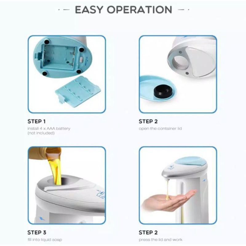 Jual DISPENSER SABUN SENSOR AUTOMATIC | TEMPAT SABUN CAIR SENSOR ...
