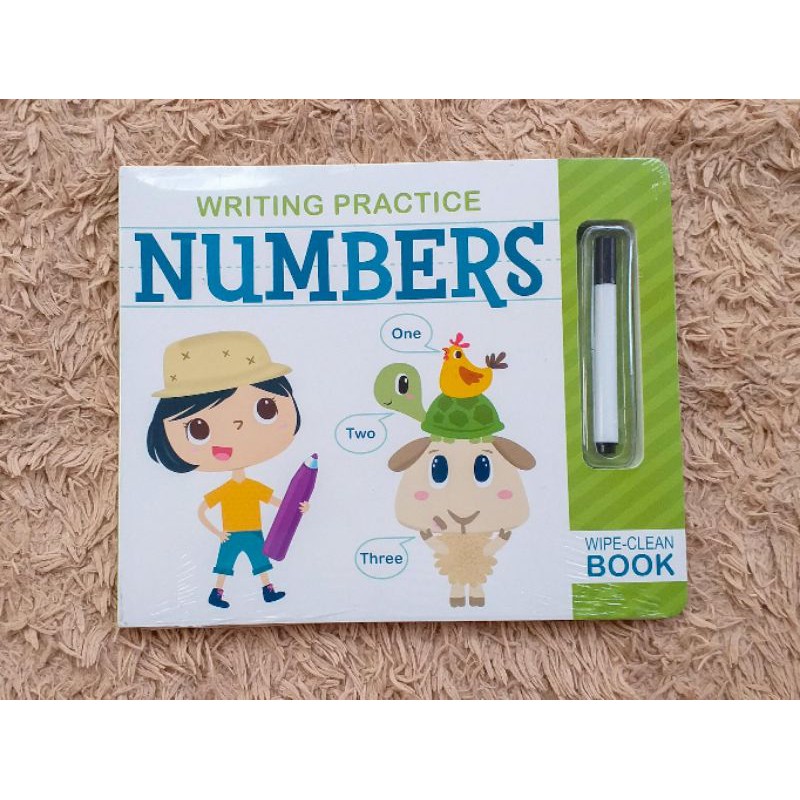 Jual Writing Practice Numbers Wipe Clean Book | Shopee Indonesia