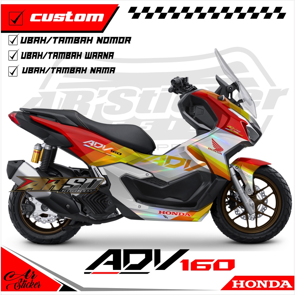 Jual Sticker Decal ADV 160 Fullbody - Stiker Dekal Honda ADV 160 ...