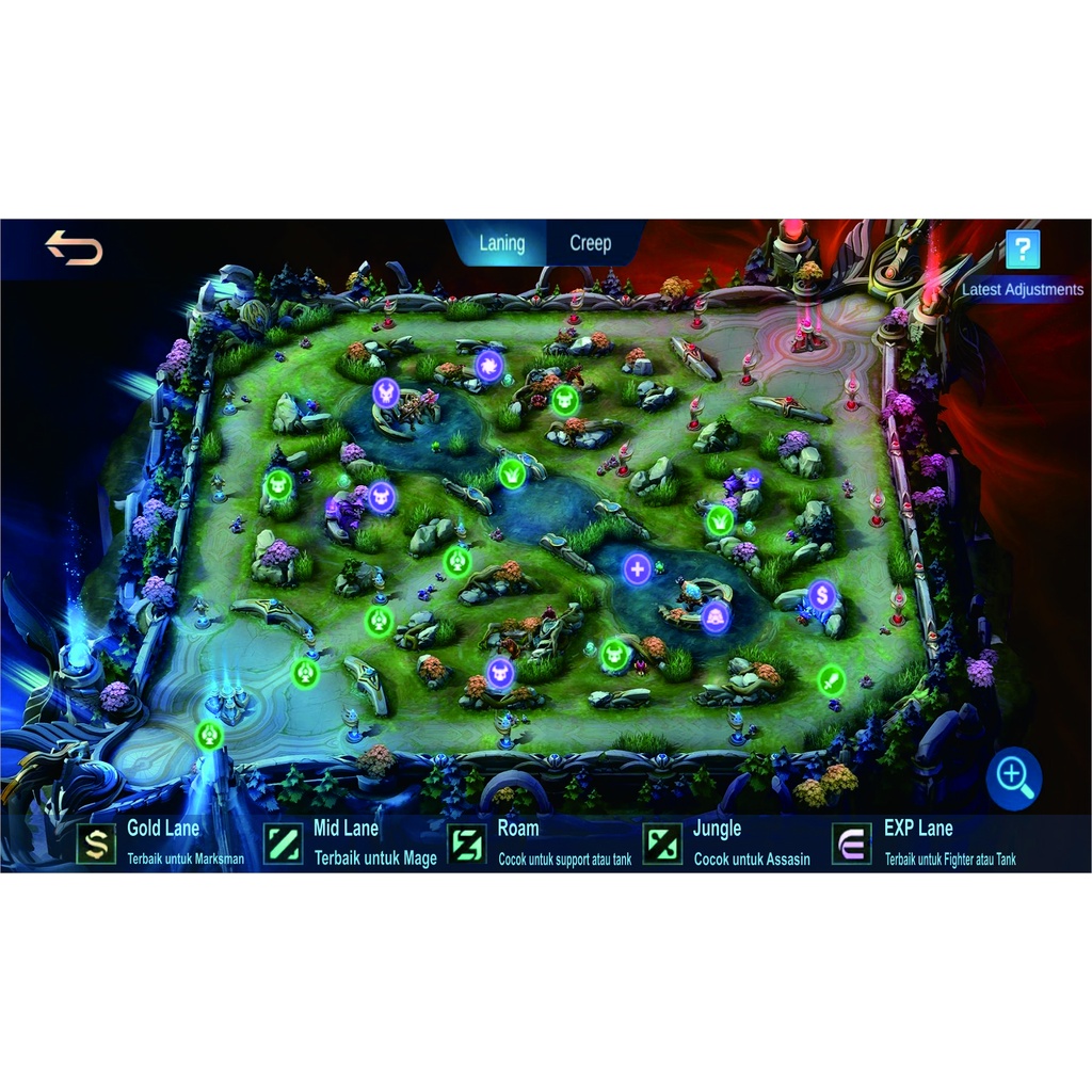 Jual Map Peta Mobile Legends buat turnamen / hiasan dinding map ml map ...