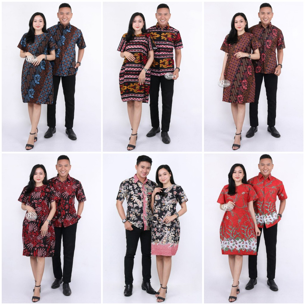 Jual Seragam Baju Batik Couple Keluarga Mama Papa Kondangan Nikahan ...