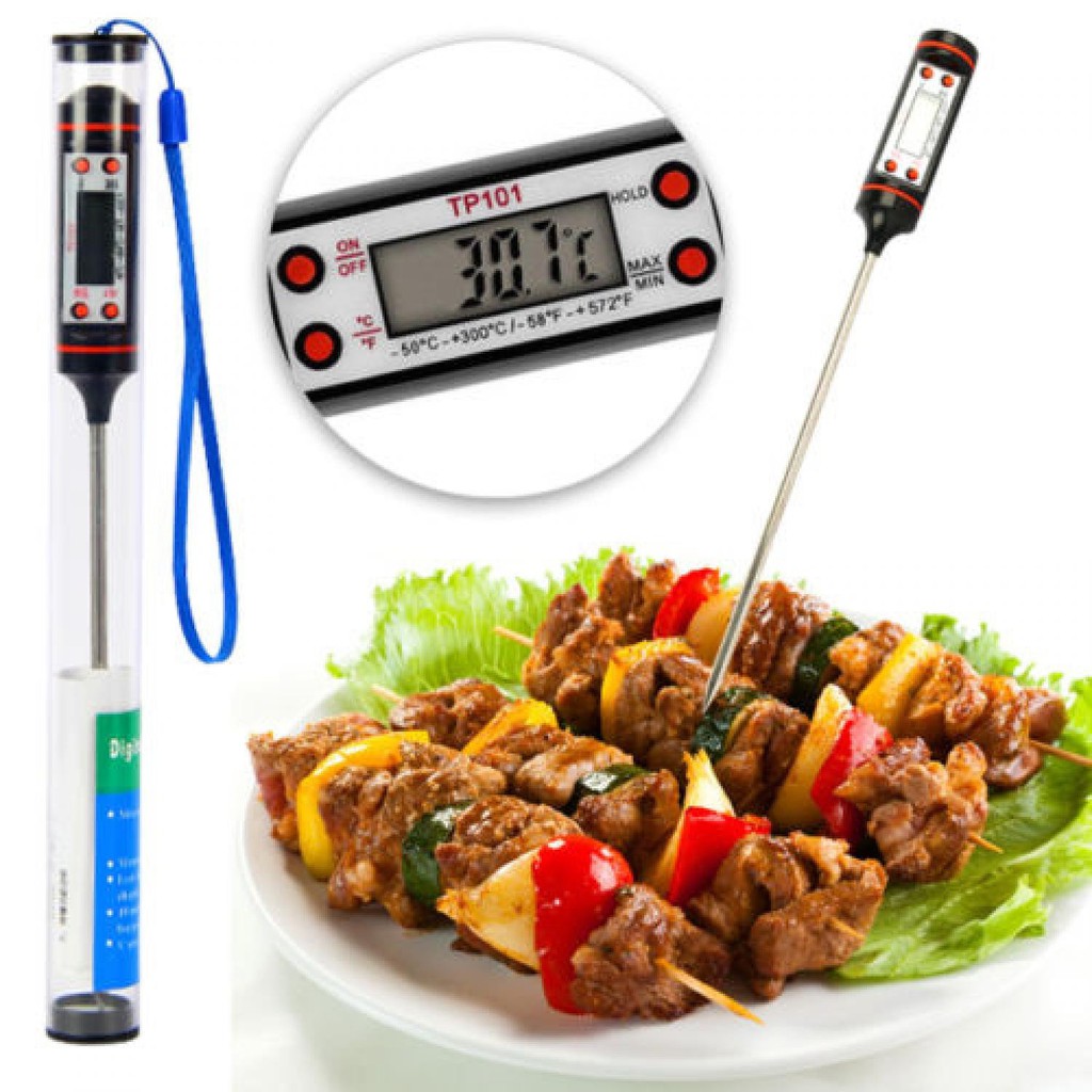 Jual Termometer Makanan Masak Daging Kopi Digital | Shopee Indonesia