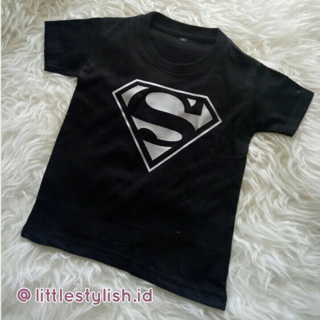 Jual Baju Anak SUPERMAN SILVER Littlestylish Promo | Shopee Indonesia