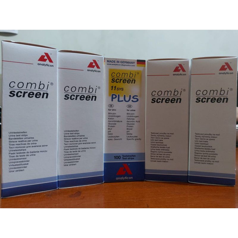 Jual URINE DIAGNOSTICS / URINE TEST STRIPS / COMBISCREEN PLUS | Shopee ...