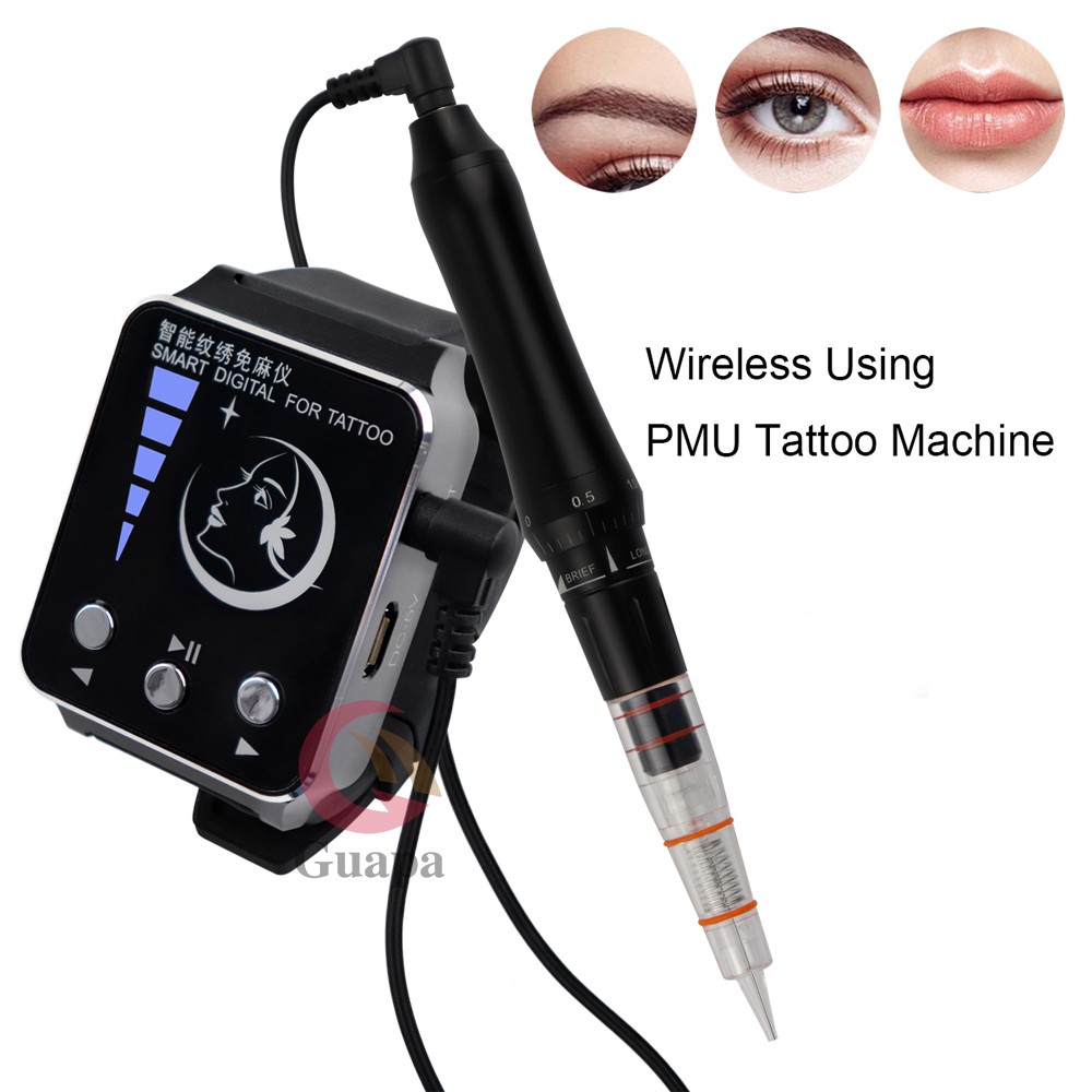Jual PRODUK IMPORT Portable Permanent Makeup strokes eyebrows Machine ...
