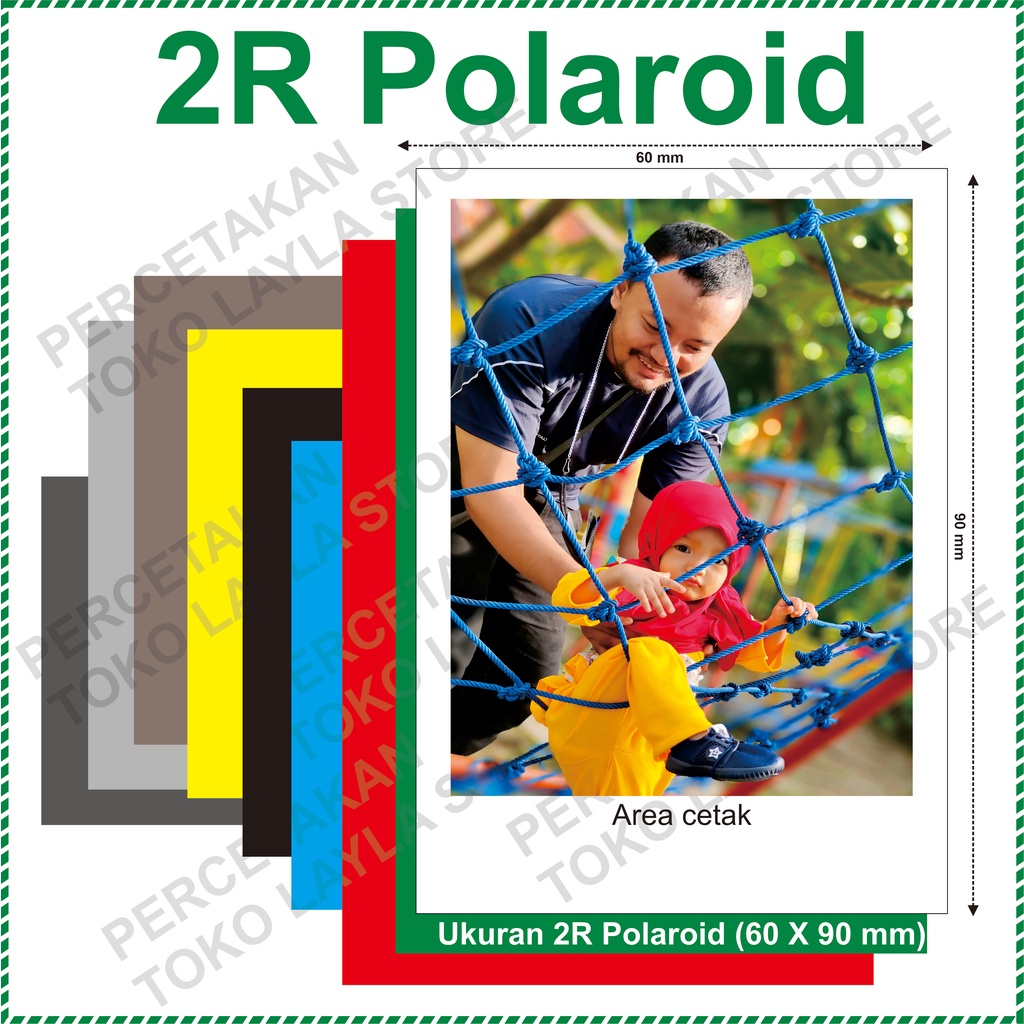 Jual Foto Polaroid Cetak Foto viral Cetak Foto 2r Polaroid murah Cetak ...