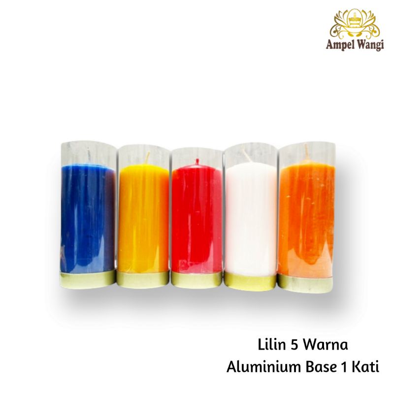 Jual Lilin Pancawarna 1 Kati | Lilin Sembahyang | Lilin Doa | Pelita ...