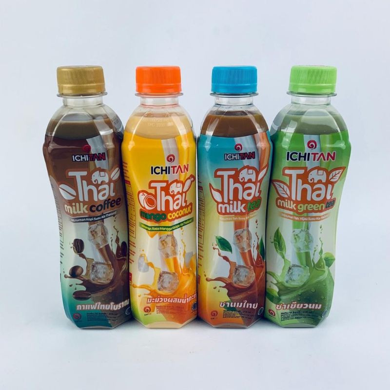 Jual Ichitan Thai Milk Tea/Thai Milk Coffee/Thai Milk Green Tea/Thai Mango Coconut 310ml ...