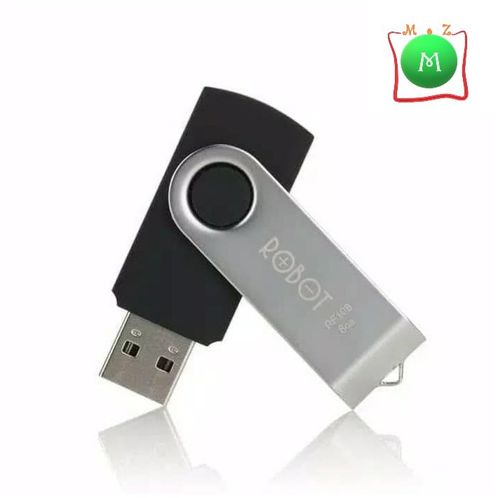 Jual FLASHDISK ROBOT RF108 8GB ORIGINAL | Shopee Indonesia