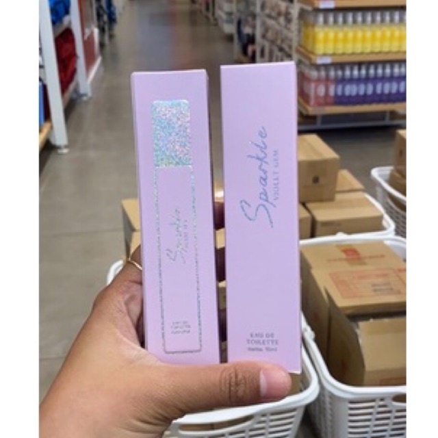 Jual MINISO SPARKLE EAU DE TOILETTE / EDT / PARFUM GLITTER WANITA 10 ML ...