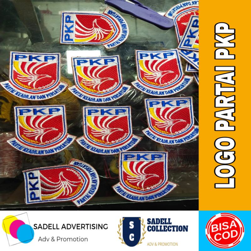Jual Logo Partai PKP Logo PKP Emblem Partai PKP Emblem PKP Bordir ...