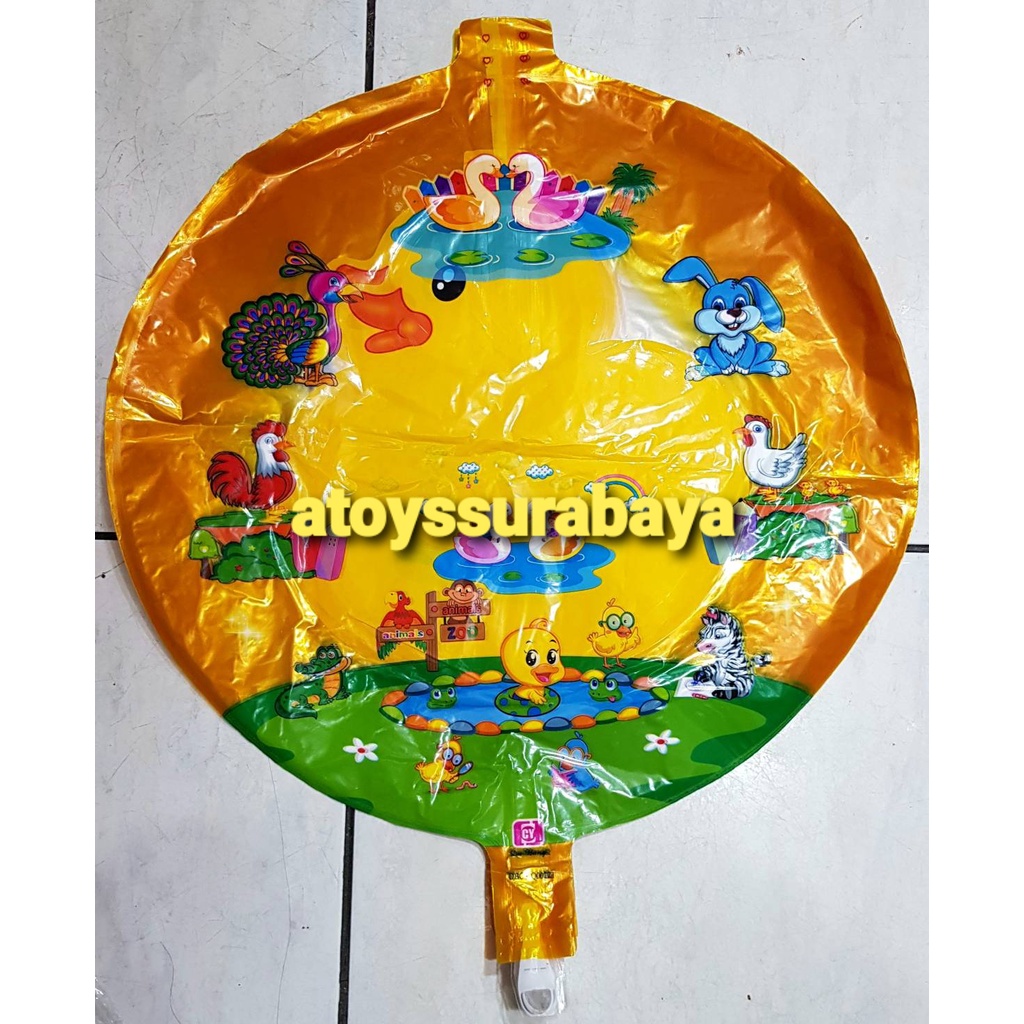Jual BULAT ISI BEBEK KUNING (BALON GAS/FOIL/TERBANG/KARAKTER) | Shopee ...