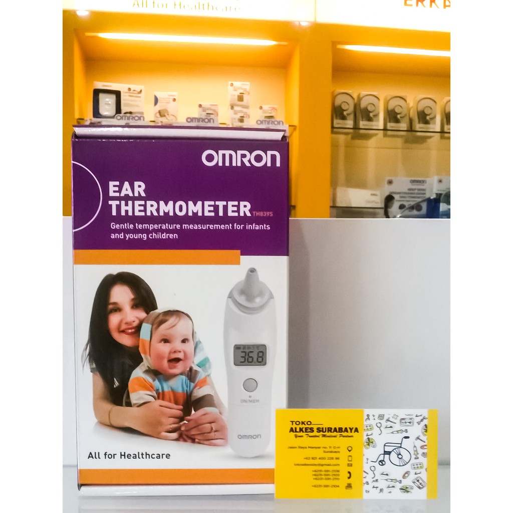Jual Omron Ear Thermometer TH-389S / Termometer Telinga Omron TH-389S ...