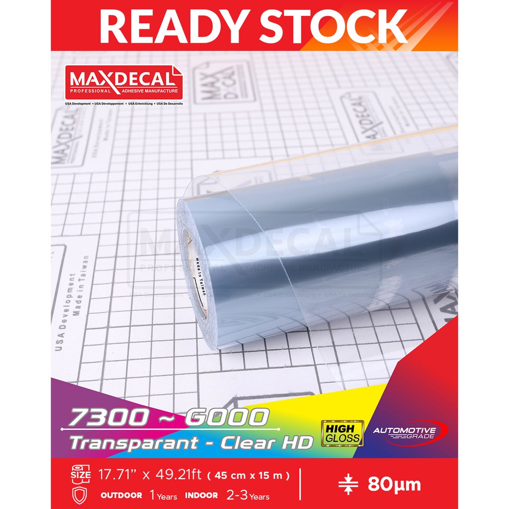 Jual STIKER STICKER SKOTLET SCOTLET MOTOR MAXDECAL 7300 SERIES 45CM ...