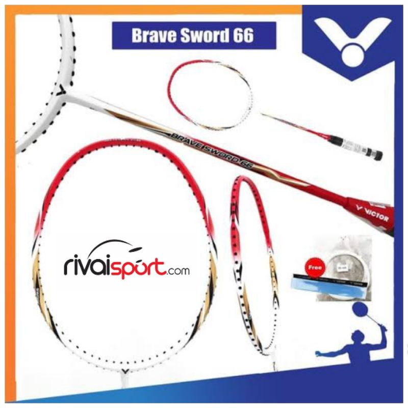 Jual Raket Badminton Victor Brave Sword 66 | Shopee Indonesia