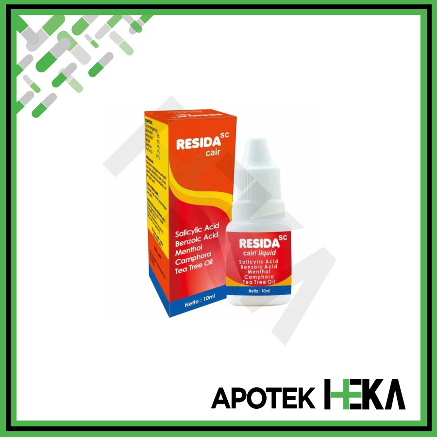 Jual Resida Cair 10 ml - Obat Penyakit Kulit Jamur, Panu, Kadas ...
