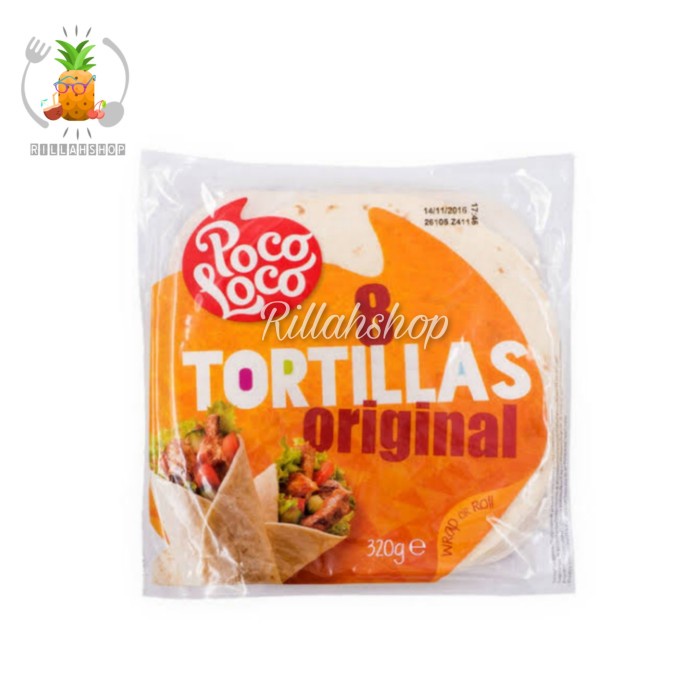 Jual Poco Loco Flour Tortillas Original (320g) | Shopee Indonesia