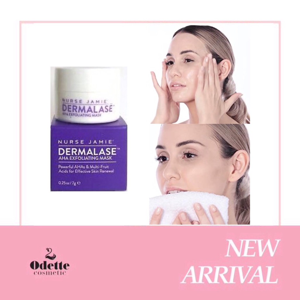 Jual NURSE JAMIE DERMALASE AHA EXFOLIATING MASK (7g) | Shopee Indonesia