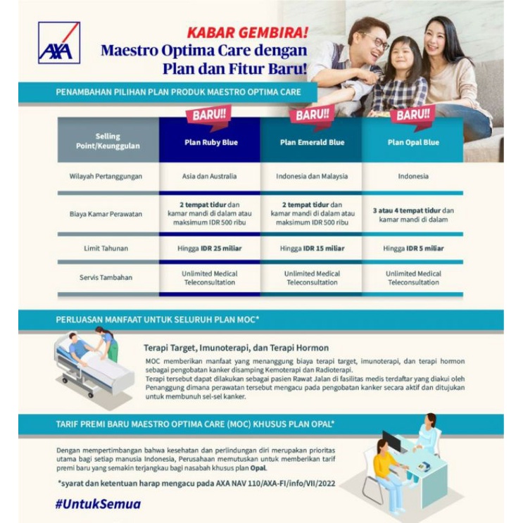 Jual Maestro Optima Care -MOC- Asuransi Kesehatan Murni Emerald Ruby Diamond | Shopee Indonesia