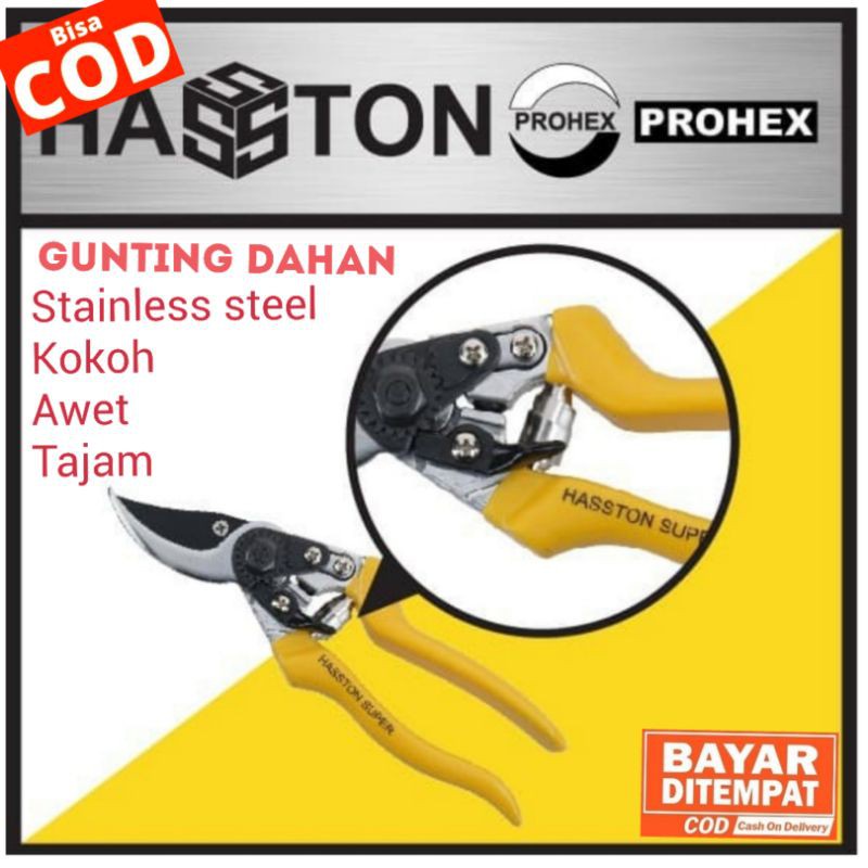 Jual GUNTING DAHAN PROHEK HASSTON 1353-002 GUNTING RANTING BUNGA ...