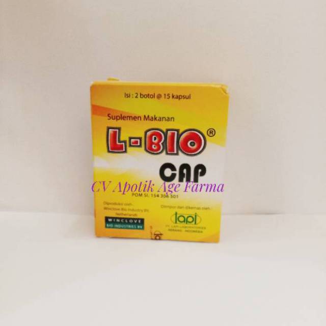 Jual L Bio Caps isi 2 btl (30 Caps) - (lapi) | Shopee Indonesia